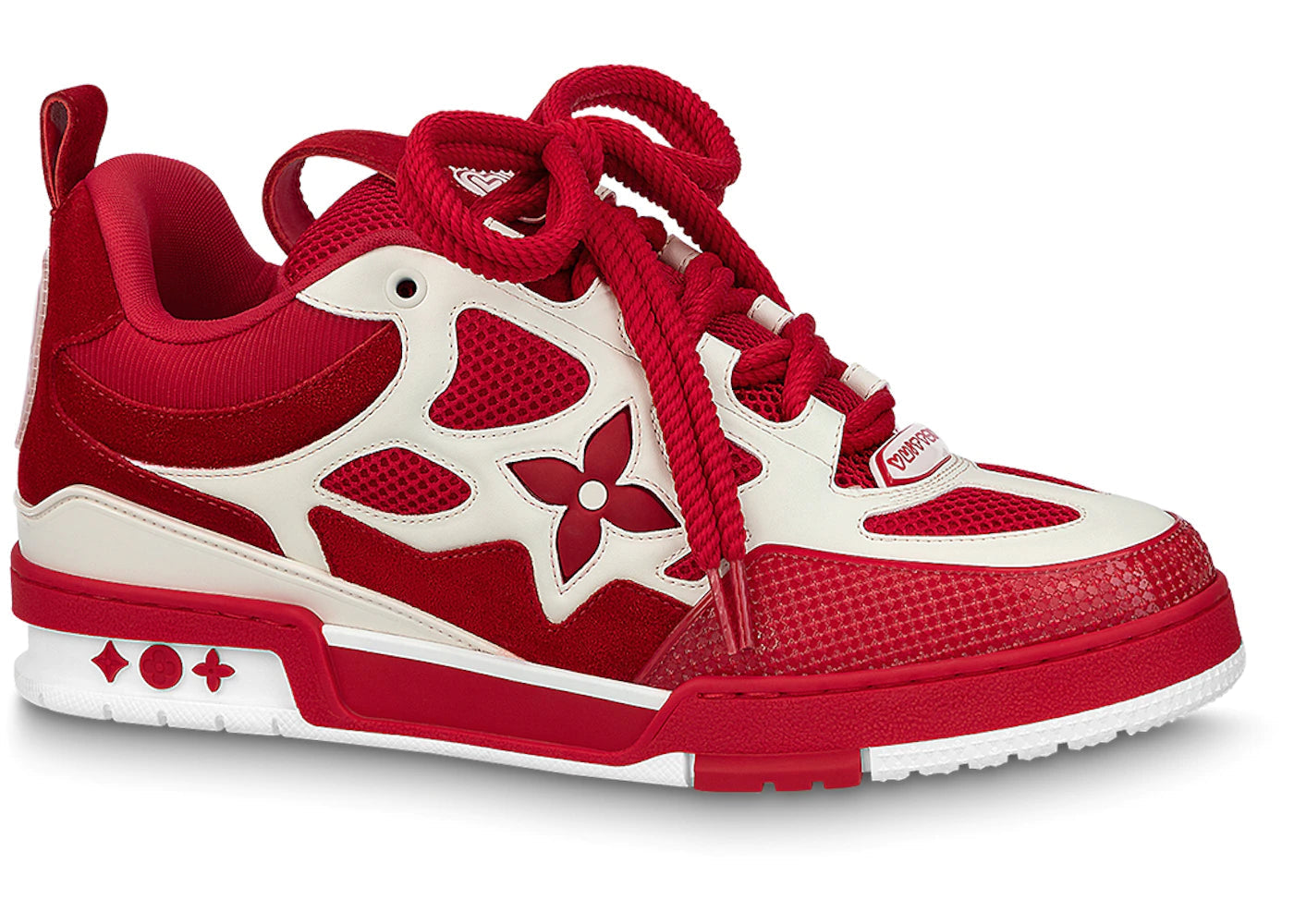 Louis Vuitton LV Skate Sneaker Red White - Encomenda